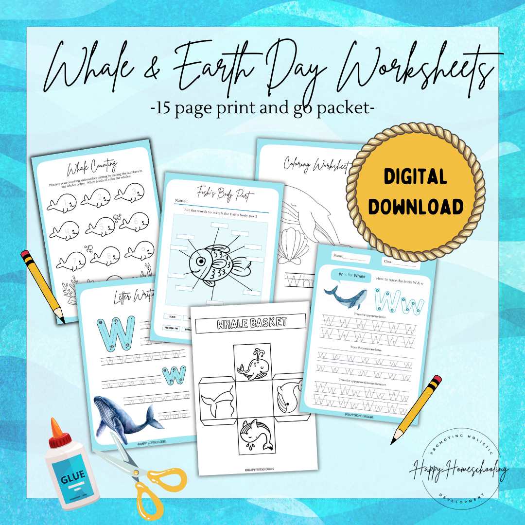 The Planet Earth: Earth Day Worksheets for Kindergarten – Happy ...