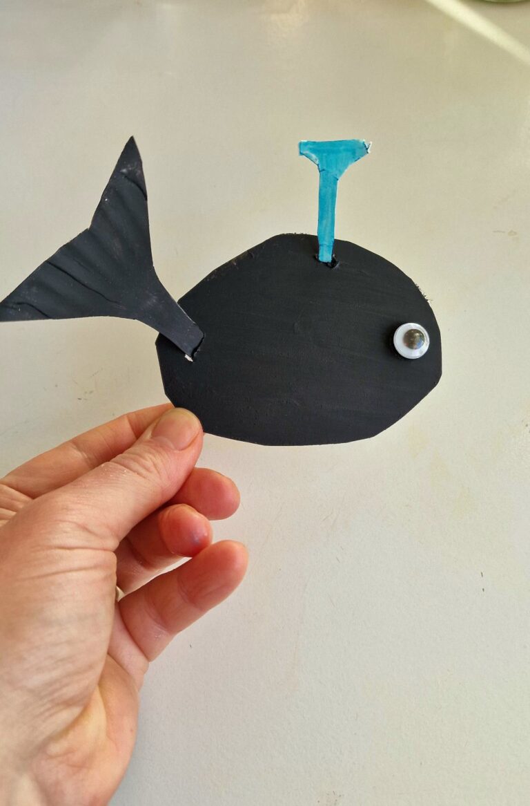 Whale Crafts for Preschoolers: Creative Crafts and Worksheets – Happy ...